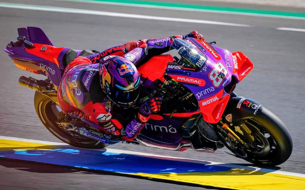 Jorge Martín fue el más veloz en Le Mans - Fierros Calientes